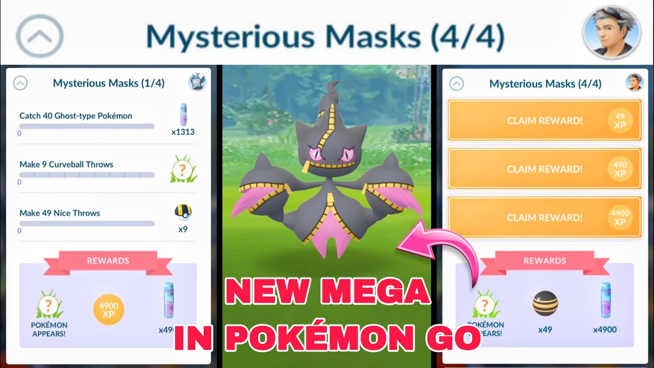 All Mysterious Masks Special Research tasks and rewards in Pokemon Go ...