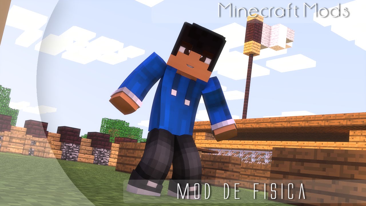 Minecraft Mods: Física No Minecraft! / Item Physic - YouTube