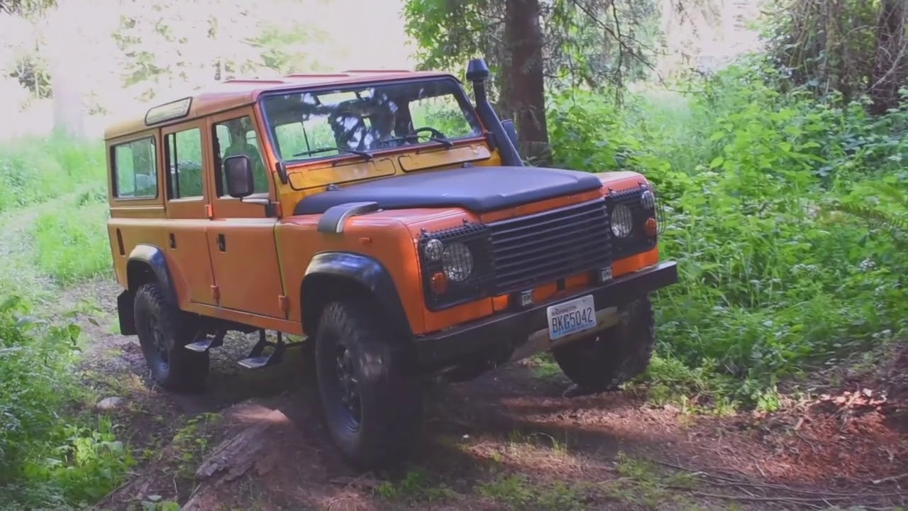 Land Rover Defender Wolverine first run on The Rover Ranch - YouTube