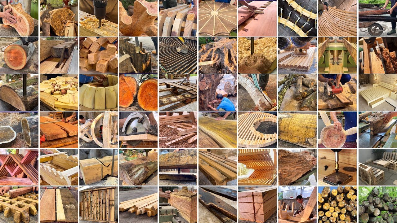 60 FREE Woodworking Projects You Shouldn't Miss - YouTube