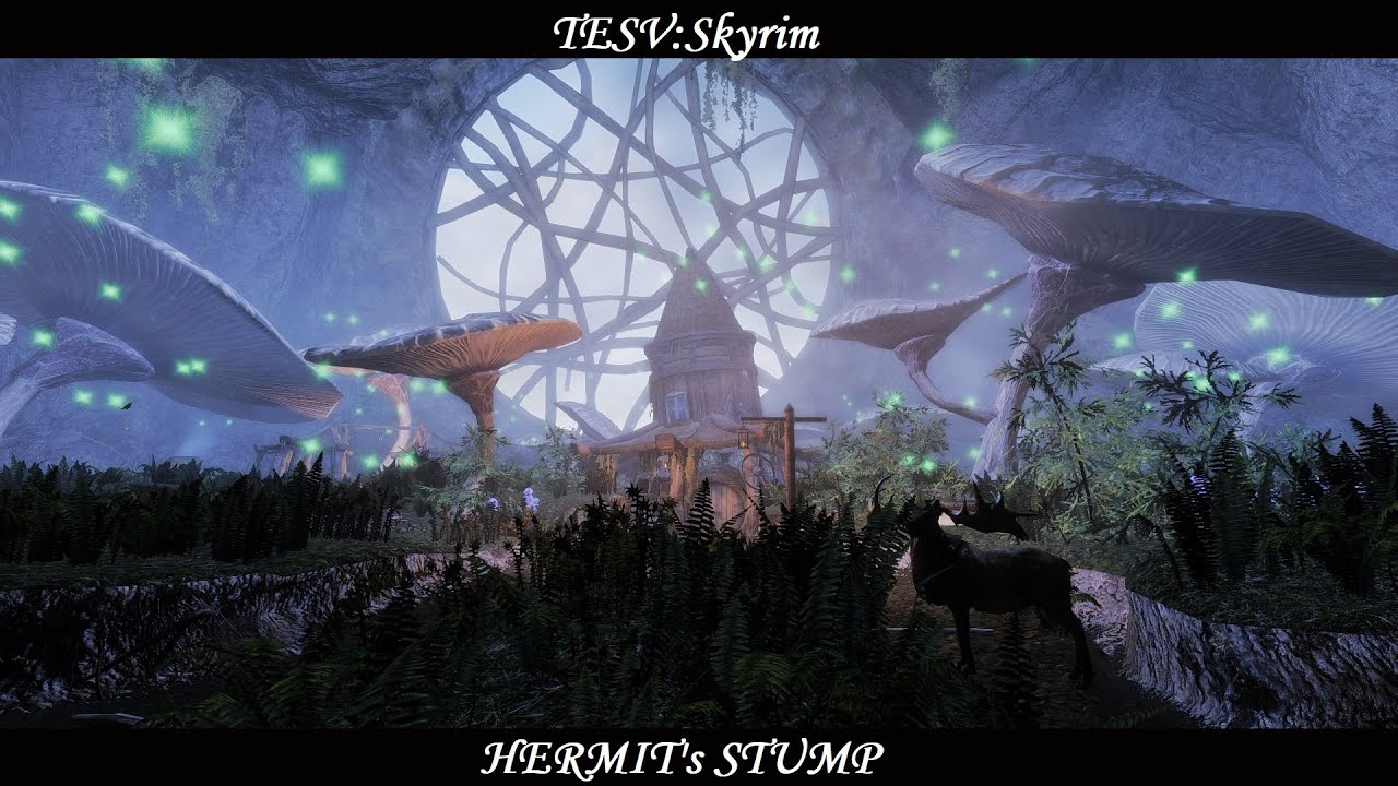 TESV: Skyrim - Mod: Hermit's Stump - YouTube