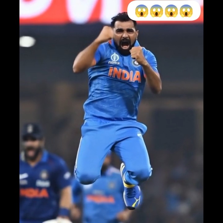 5 विकेट लेने के बाद 4fit ऊंची छलांग लगाई | fiper lene ke bad shami kaa ...