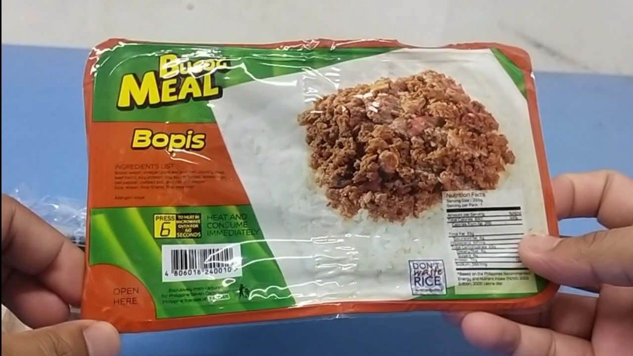 Tikman natin ang "Busog Meal Bopis" ng 7Eleven - YouTube