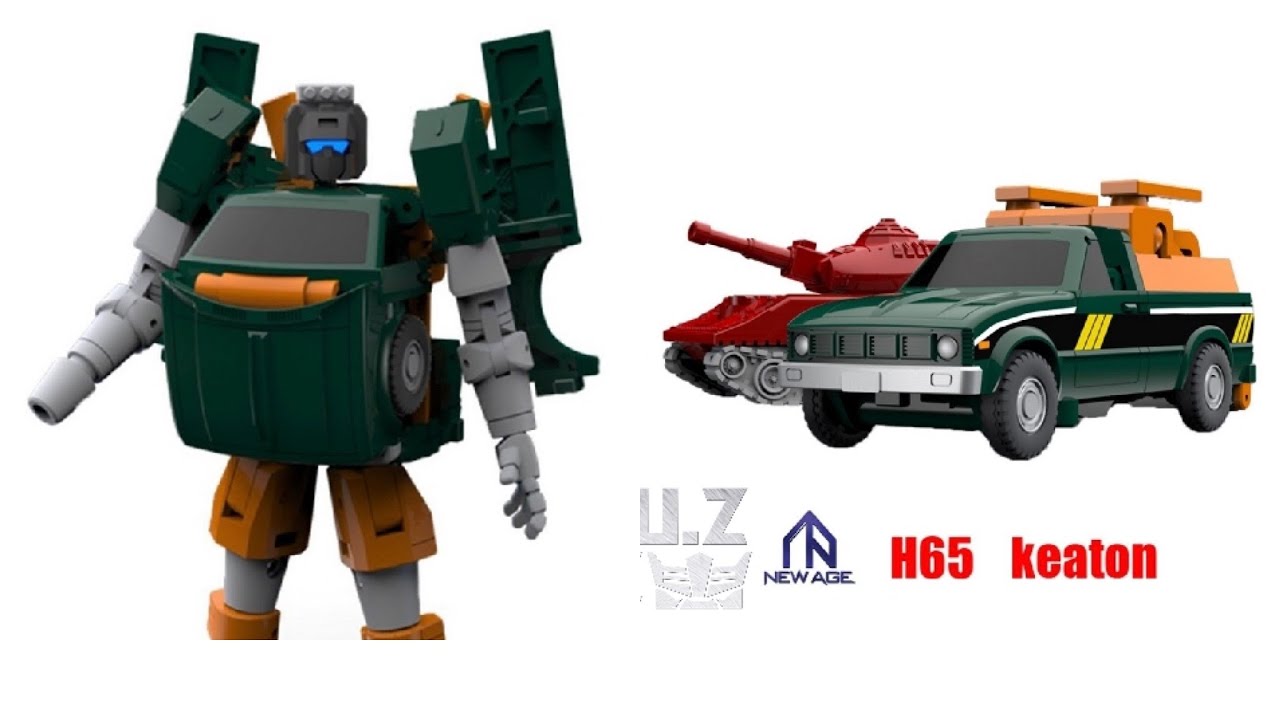 New transformers NewAge toys H65 Keaton Hoist revealed preorder info - YouTube