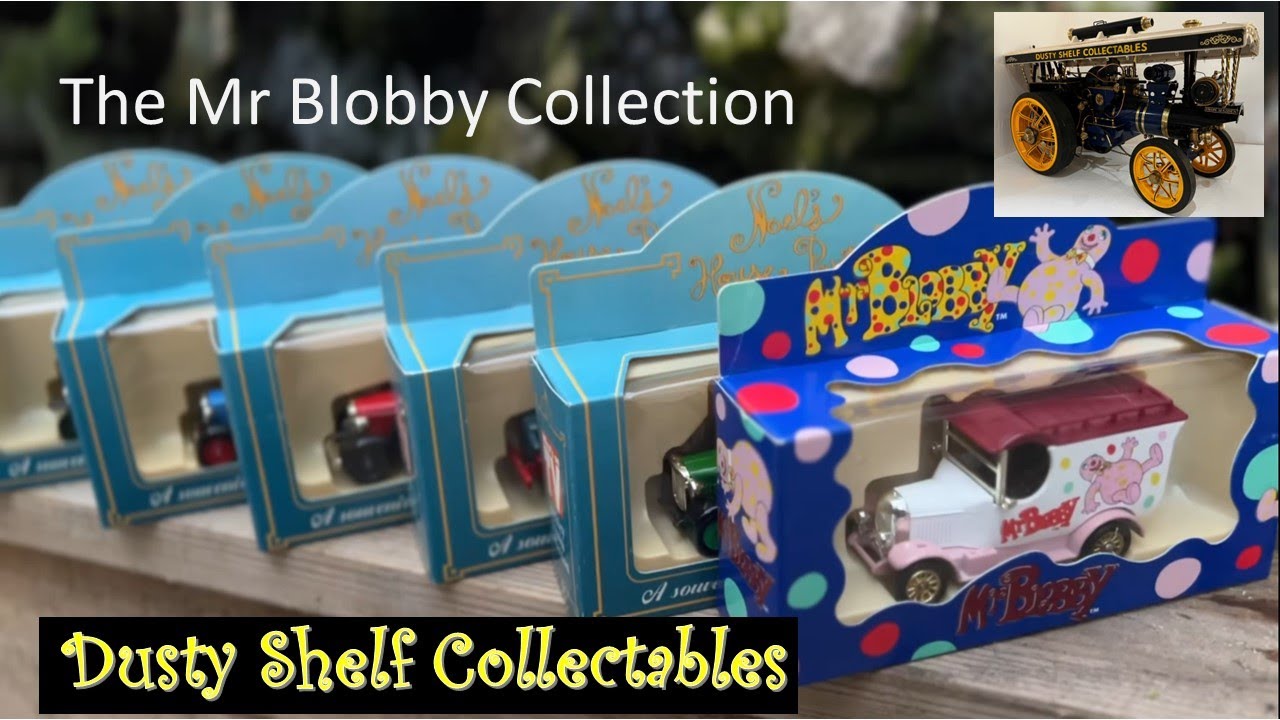 Mr Blobby Lledo Diacast car collection - YouTube