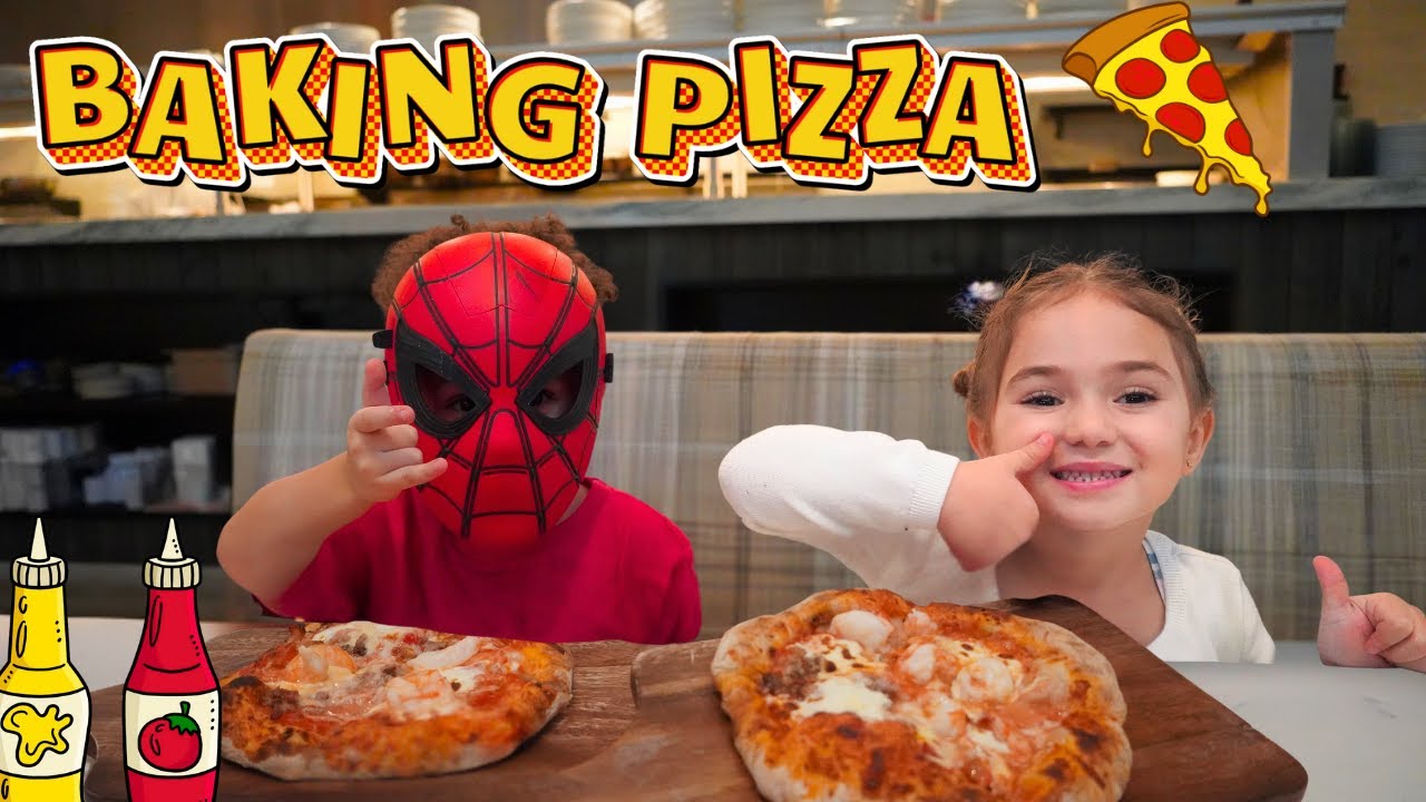 Kids Make PIZZA! 🍕 Fun Cooking Adventure with Emy & Lenny | Little ...