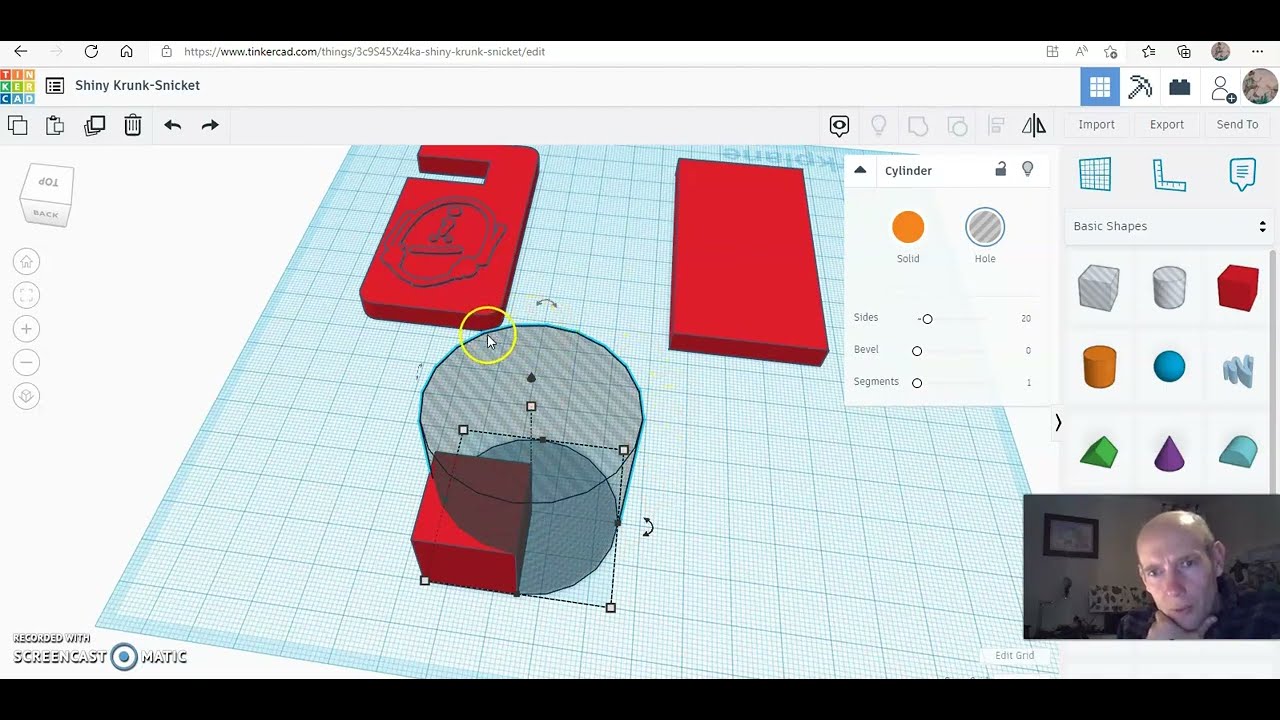 Phone Stand Tinkercad - YouTube