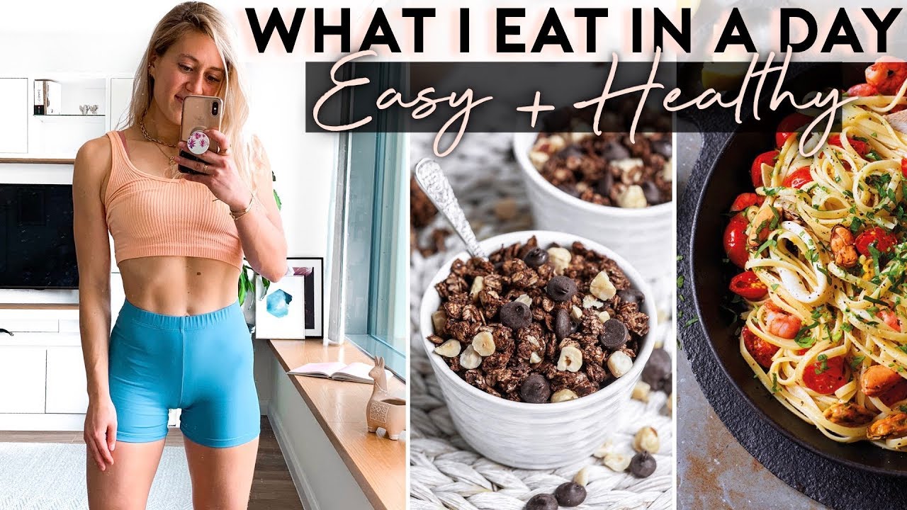 What I Eat in a Day: Intuitive Eating + Easy Recipes - YouTube