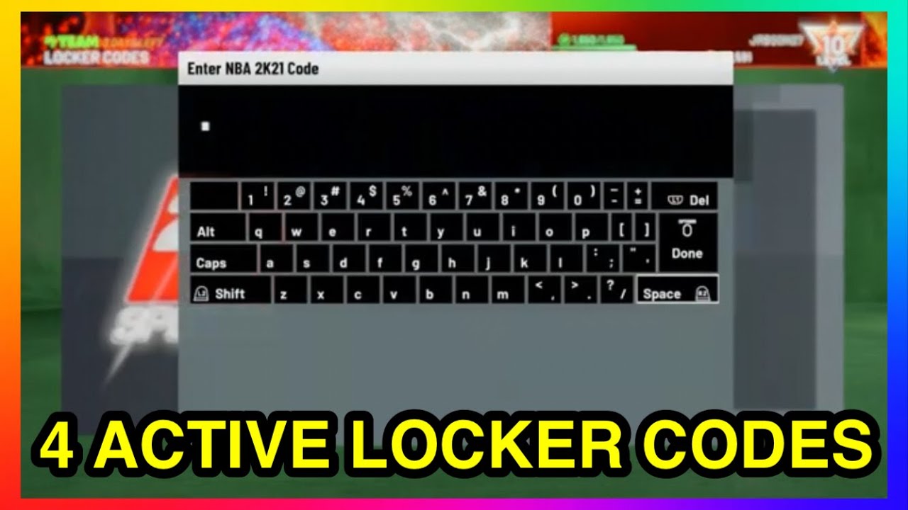 4 ACTIVE LOCKER CODES IN NBA 2K21 MY TEAM | ACTIVE LOCKER CODES - YouTube