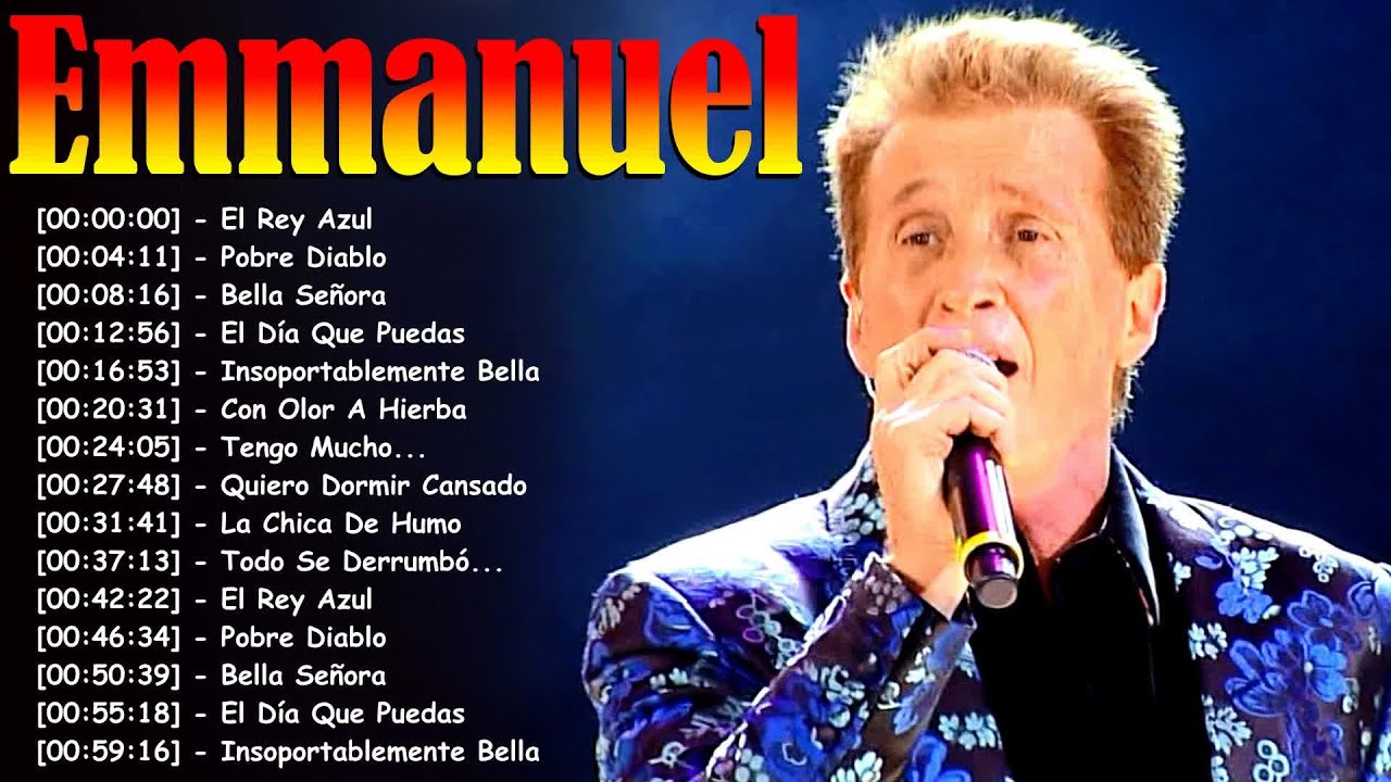 Emmanuel Grandes Éxitos – Un álbum con lo mejor del pop latino y ...