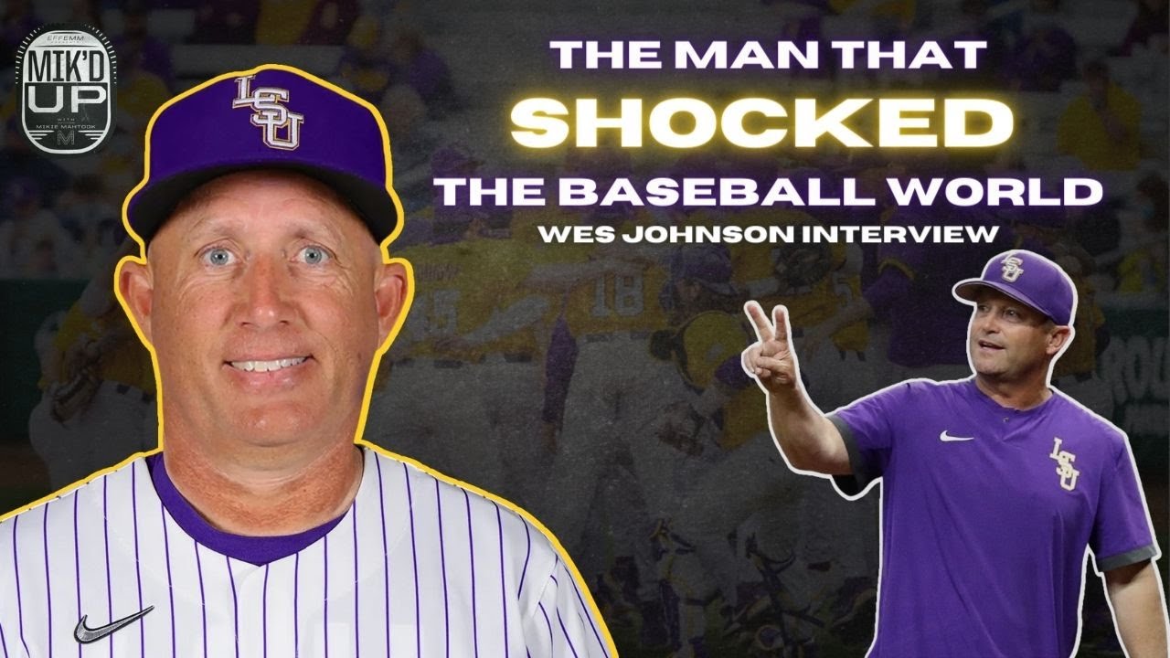 MEET WES JOHNSON the NEW LSU Pitching Coach - YouTube