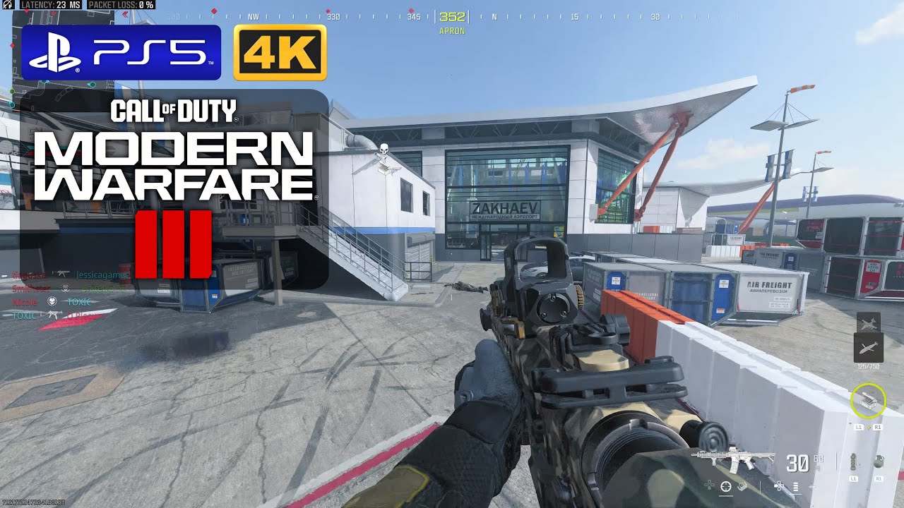 Call of Duty Modern Warfare 3 TERMINAL Map Gameplay PS5 4K - YouTube