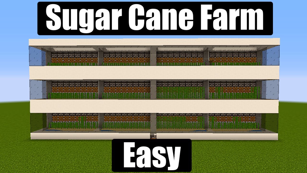 How to Build a Modular Automatic Sugar Cane Farm - YouTube