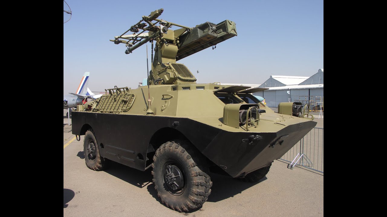 9K31 Strela-1/ SA-9 Gaskin South African exhibition . ( Video Credit to ...
