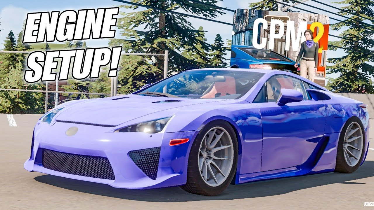 POWERFUL Lexus LFA Engine Setup Tutorial | Car Parking Multiplayer 2 - YouTube