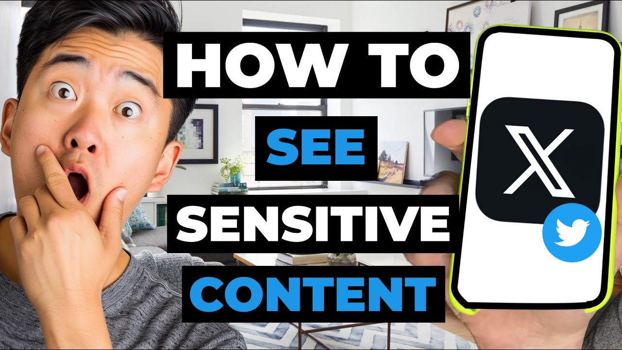 How To See Sensitive Content On X (Twitter) - YouTube