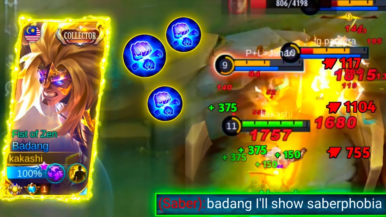BADANG JOTARO BUILD ONE SHOT || MOBILE LEGENDS - YouTube