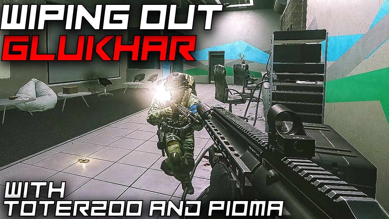 3 PMCs and Full BOSS wipe Glukhar - Escape from Tarkov - YouTube