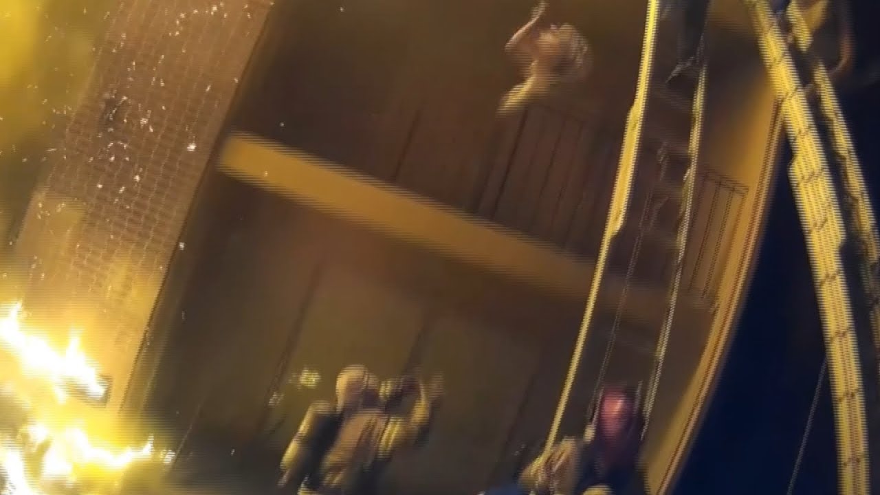 Firefighter catches child flung from second floor fire in Georgia | ITV ...