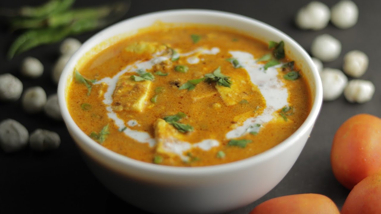 Something Different - Paneer Makhana Recipe | How to make Paneer Matar ...