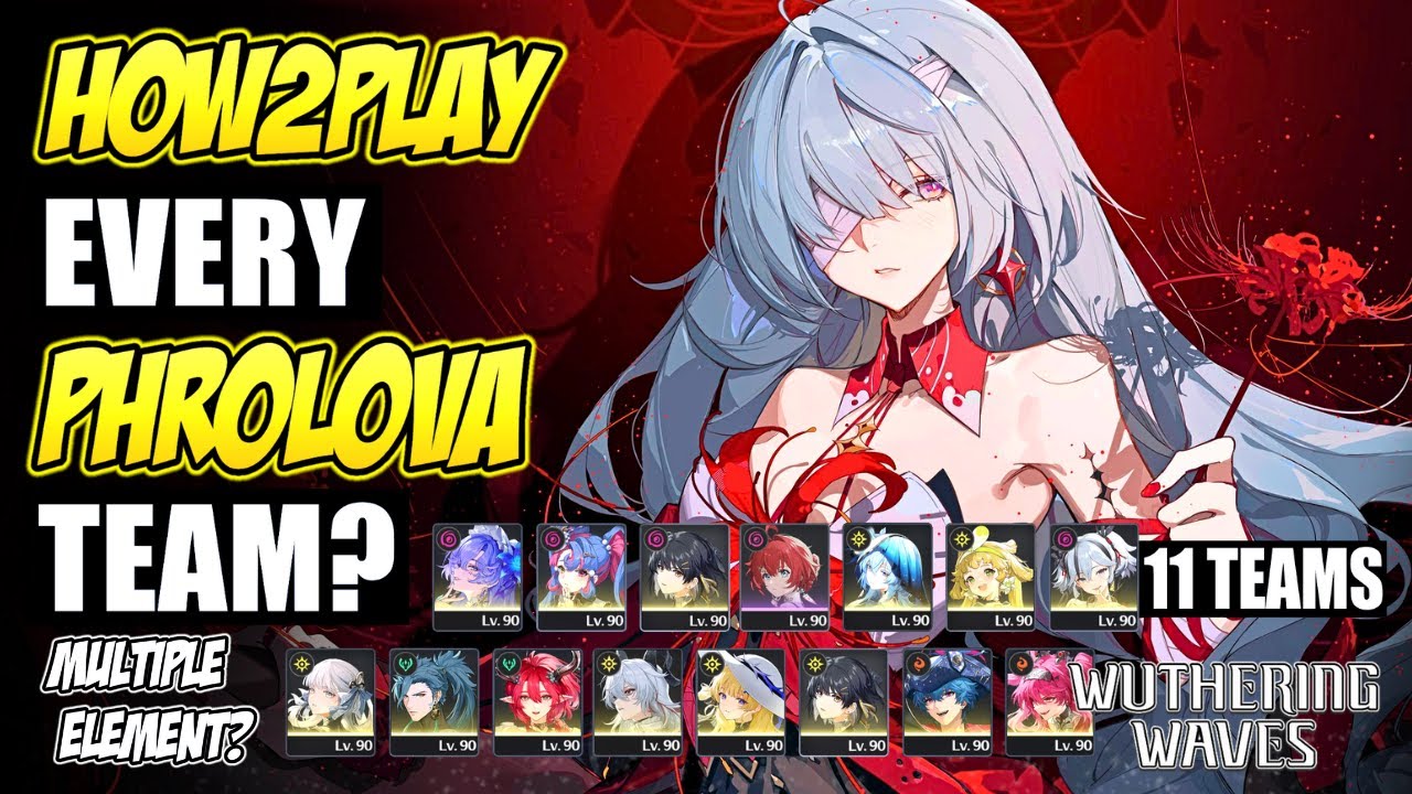 [CODES] EVERY PHROLOVA TEAM: How To Play 11 Teams (Patch 2.5 ...