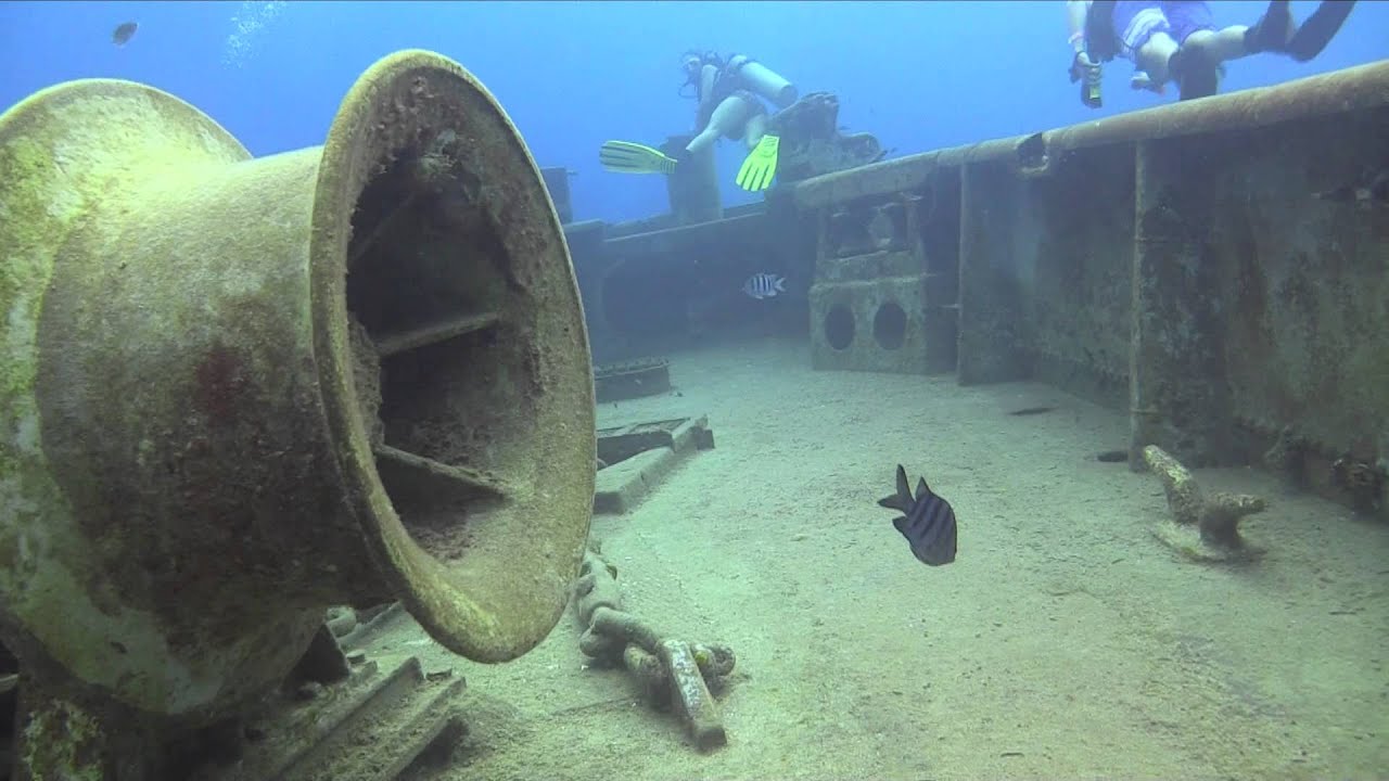 USS Kittiwake ASR 13 August 25, 2015, Diving with Ocean Frontiers ...