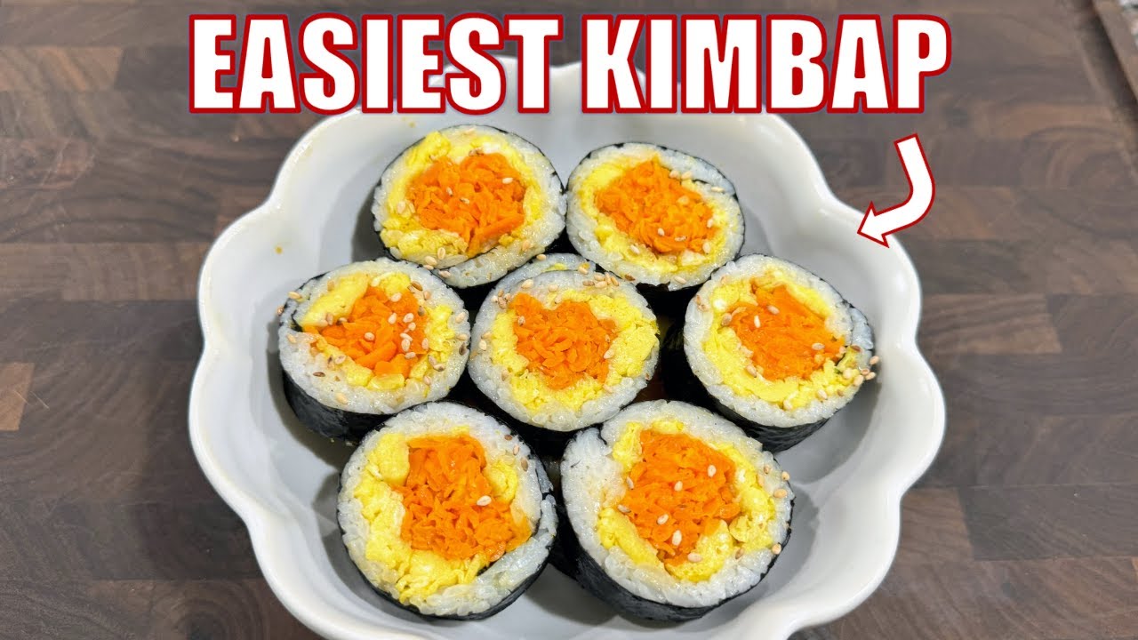 Simple and Delicious Kimbap, That Anyone Can Make!! - YouTube