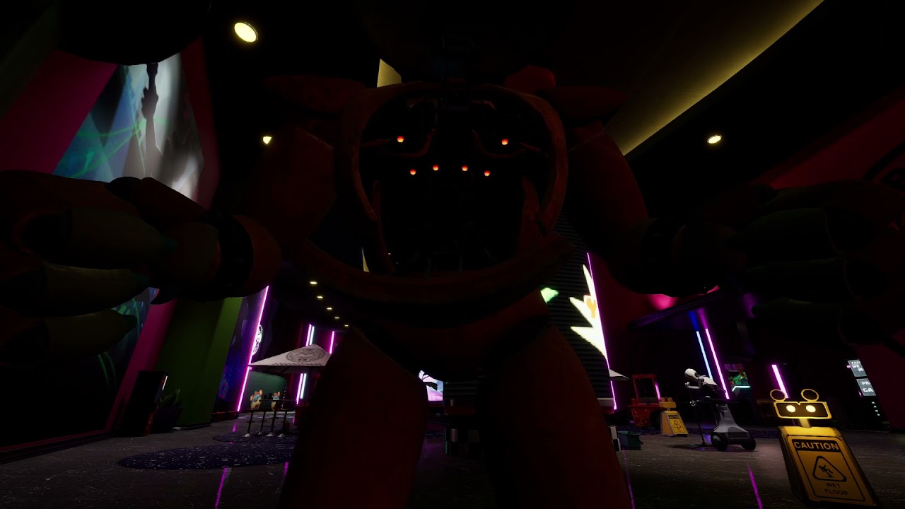 Fnaf Security Breach go through walls glitch - YouTube