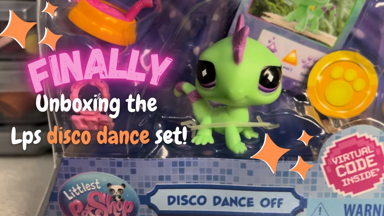 Unbox the lps disco dance off set with me - from five bellow! - YouTube