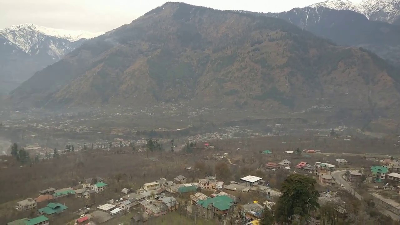 View of Mountain From My Room's Balcony at Naggar Castle, HP - YouTube