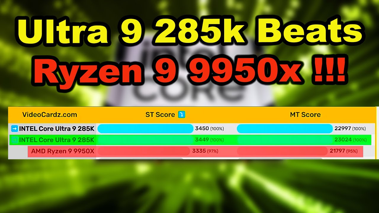TechQuickie | Intel Core Ultra 9 285K, the flagship Arrow Lake CPU ...