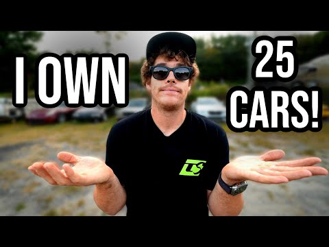 This Is What Owning 25 Cars Looks Like..