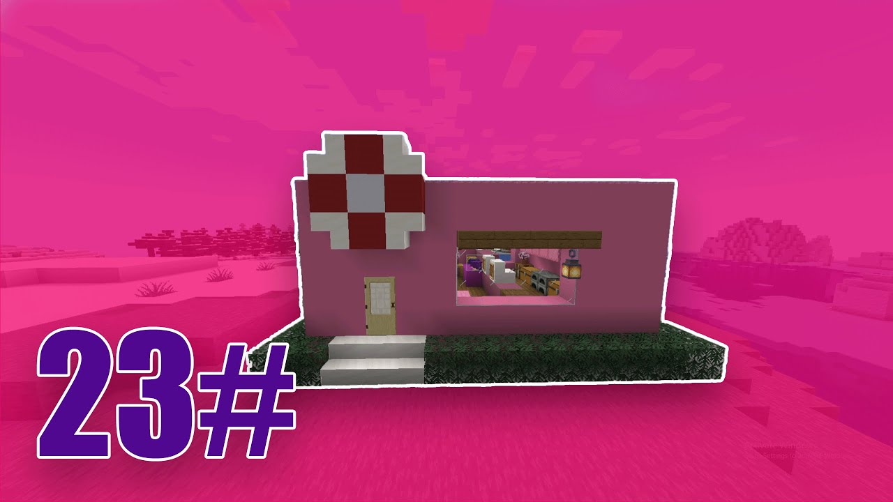 Minecraft:How to build a candy shop! - YouTube