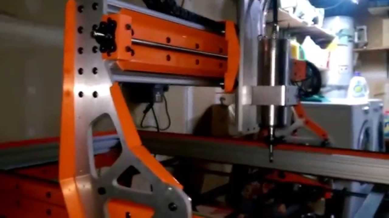 Platform CNC initial movement - YouTube