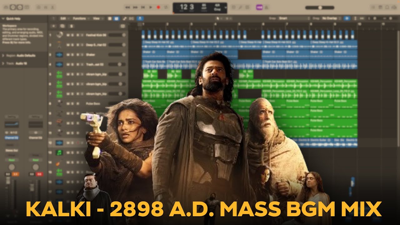 KALKI 2898 AD MASS BGM BY SANTHOSH NARAYANAN | Ta Takkara x Kalki Theme ...