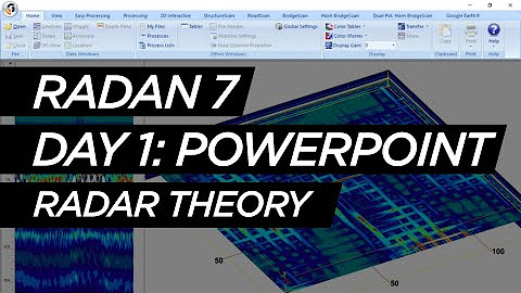 GSSI - RADAN 7 - YouTube
