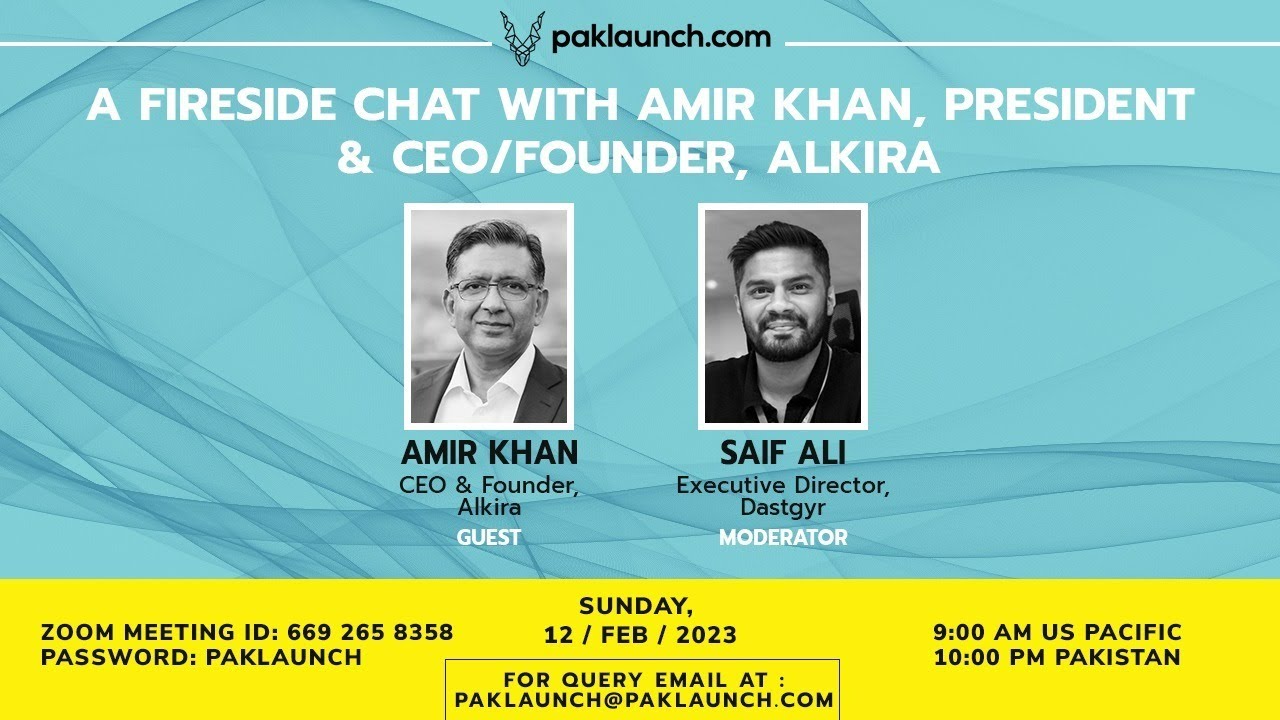 A Fireside Chat with Amir Khan, Founder & CEO/Chairman, Alkira - YouTube