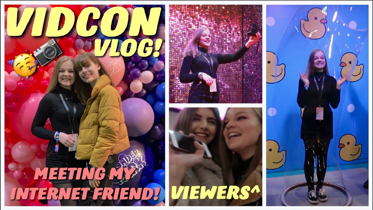 VidCon London Vlog!! + 4 Year YouTube Anniversary!!~lush leah - YouTube