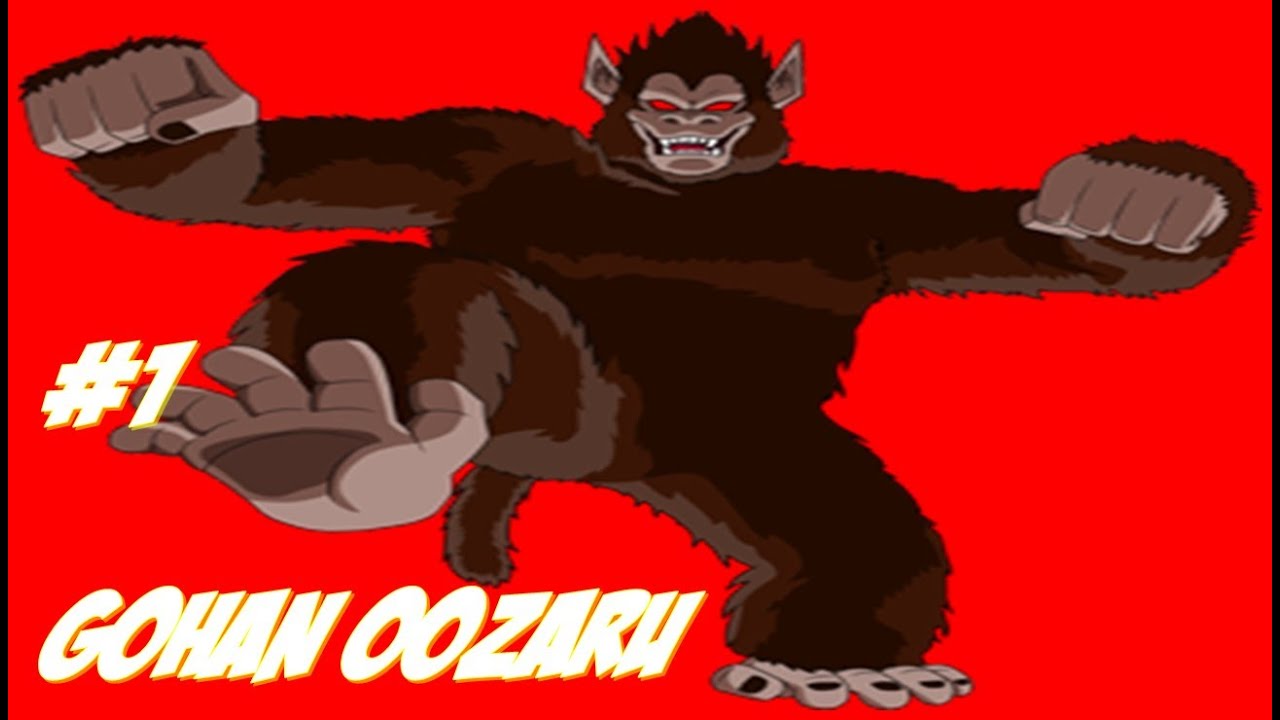 Gohan vira Macaco Gigante (Oozaru - primeira vez) - YouTube
