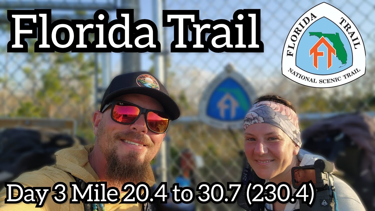 Day 3 Florida Trail Thru Hike From Key West | Swamp Walk - YouTube