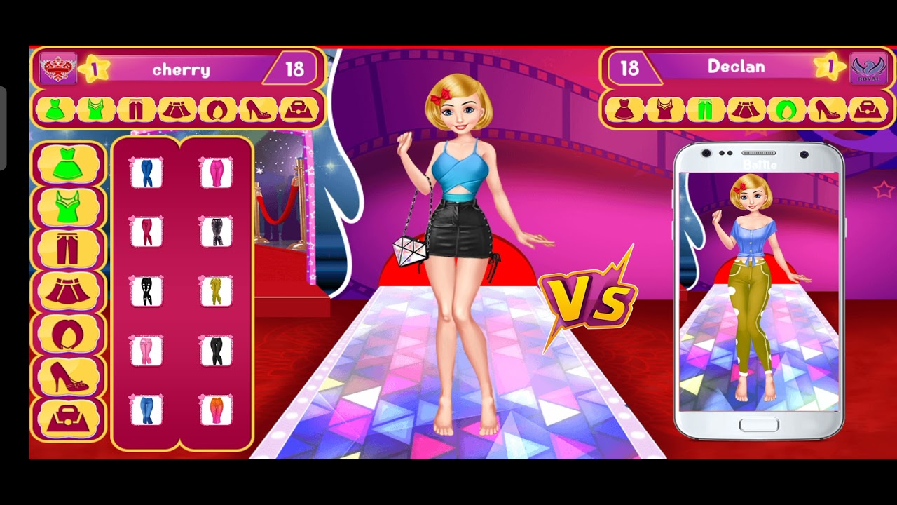 girl dress up competition 😍😍 - YouTube