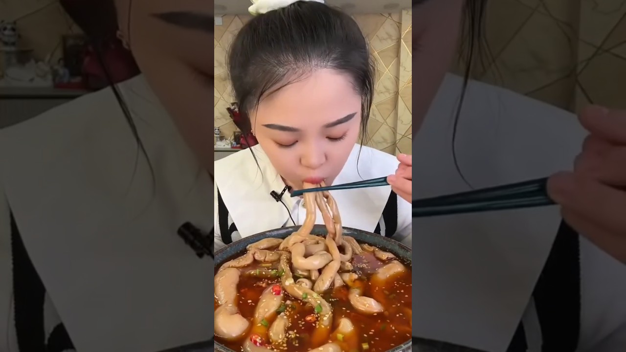Lamb Intestine Asmr|| Chinese Mukbang - YouTube