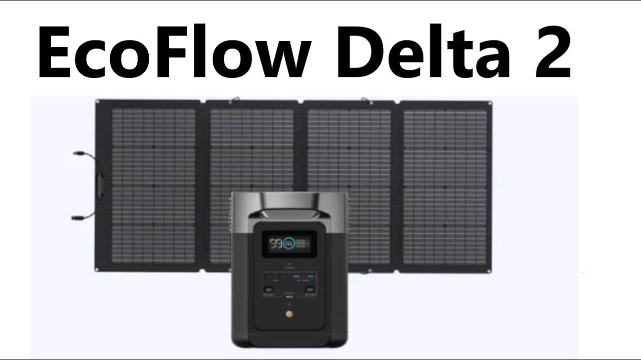 EcoFlow Delta 2 Solar Generator Review - YouTube