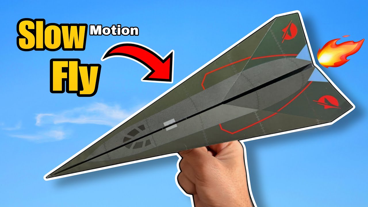 How to Fold Dart Paper Airplane Easy that Fly Far - YouTube