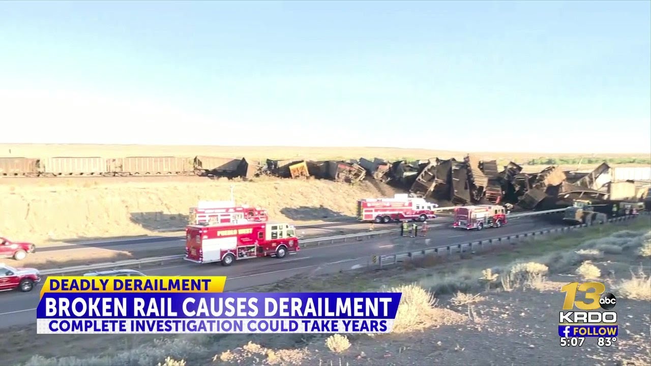 13Investigates: Questions remain about how a train derailed over I-25 ...