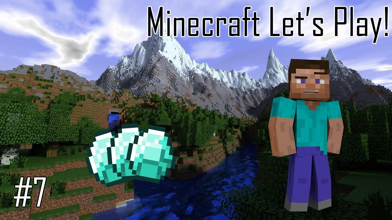 Minecraft Let's Play! Episode 7 - We need to get something done!! - YouTube