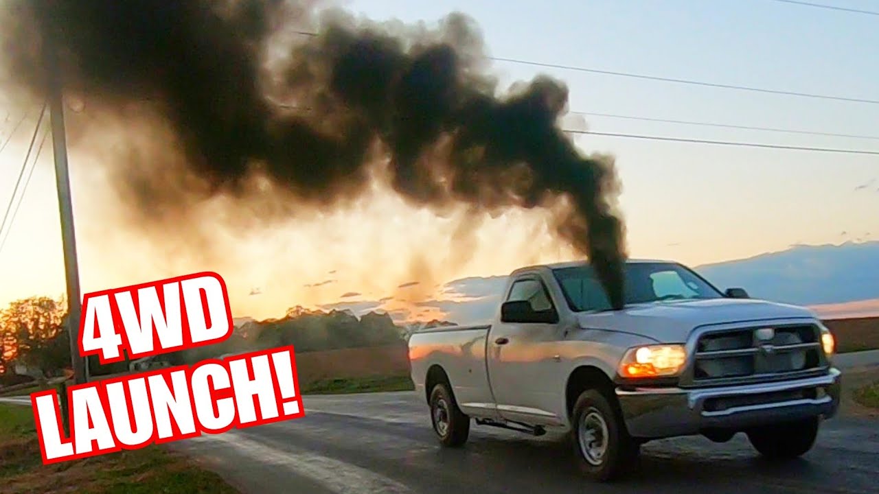 BOOSTED LAUNCH TESTING The 1000HP 4th Gen 6.7 CUMMINS Drag Truck Build ...