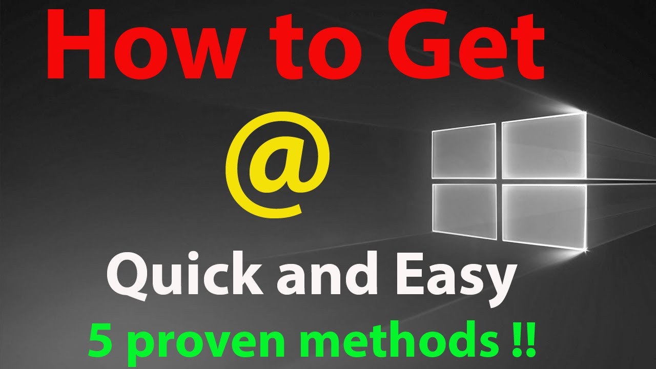 How To Get Symbol Sign With Keyboard YouTube how-to-get-symbol-sign-with-keyboard-youtube
