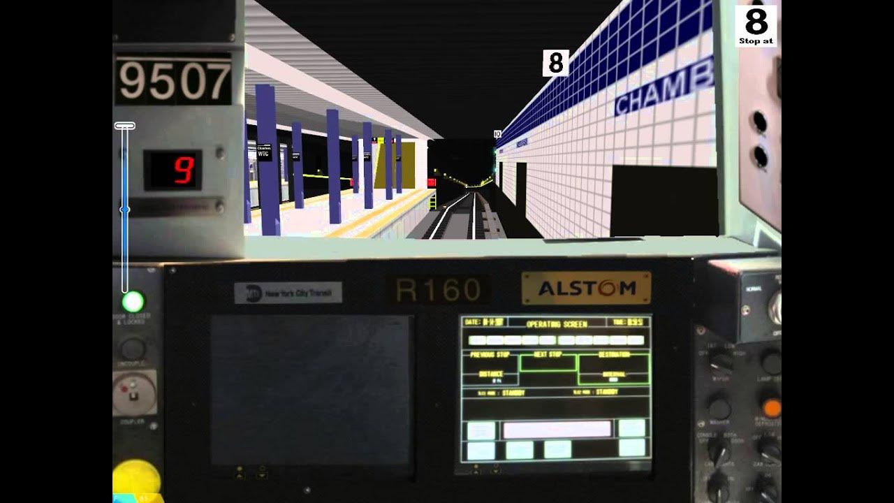 OpenBVE - C Line From 168th Street To Euclid Ave - YouTube