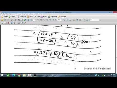 Ex 13.4, Constant Velocity Problems using Vectors, Additional Mathematics 4037, IGCSE and O ...